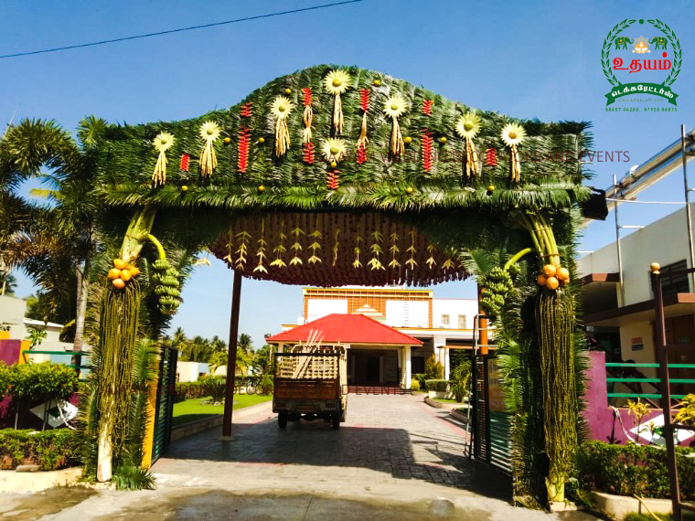 Pandhal Decoration Gallery | Flower Decorators in Karur