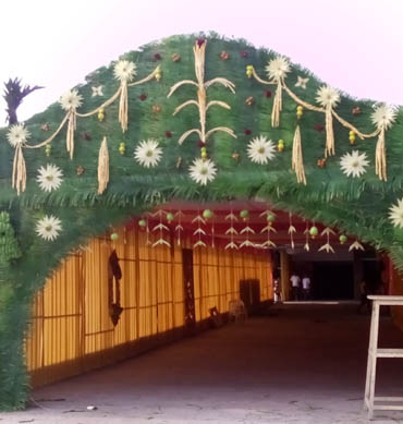 Pandhal Decoration Gallery | Flower Decorators in Karur