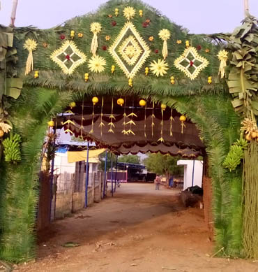 Pandhal Decoration Gallery | Flower Decorators in Karur