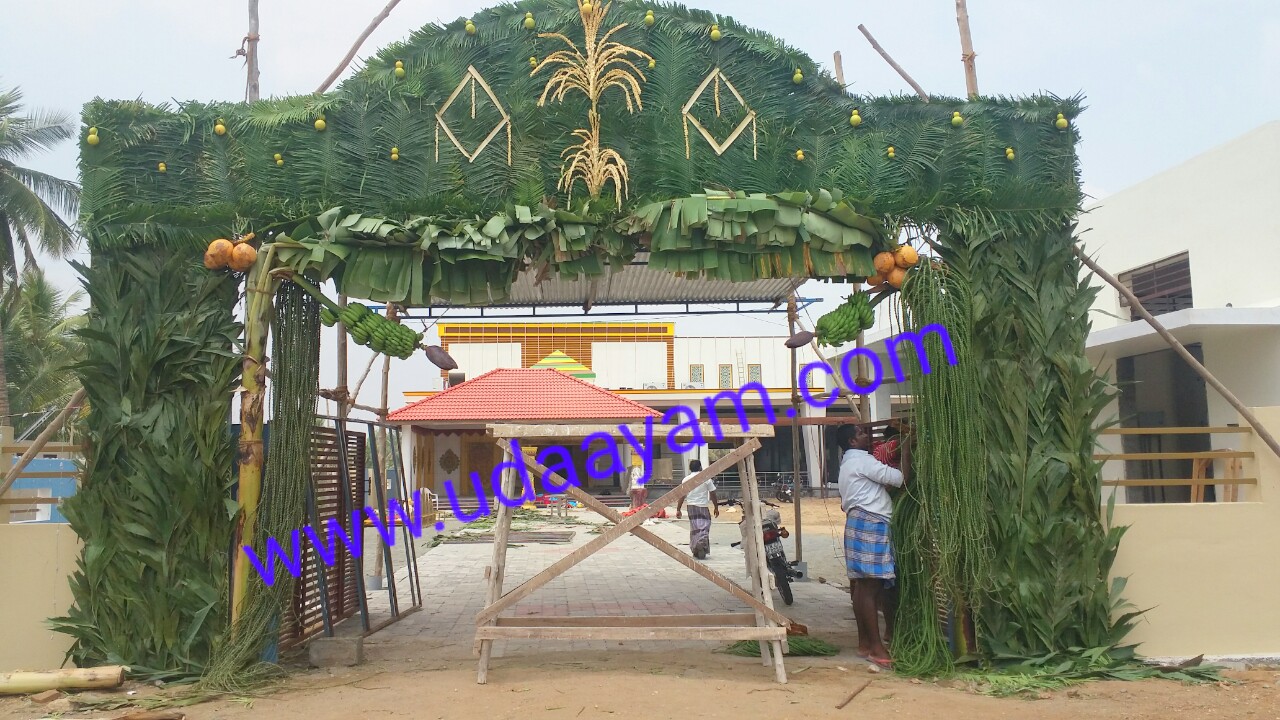 Pandhal Decoration Gallery | Flower Decorators in Karur