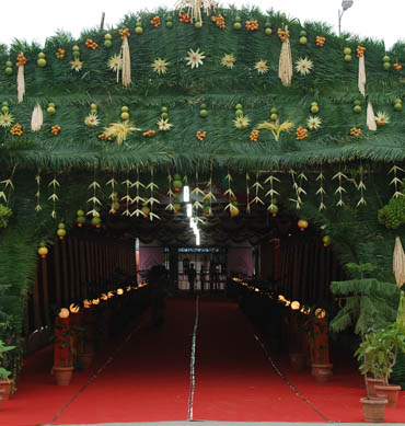 Pandhal Decoration Gallery | Flower Decorators in Karur